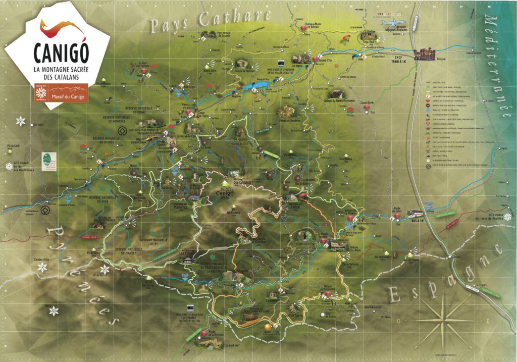 Tout sur le Pic du Canigou (Canigó) accès et les randonnées du Canigou